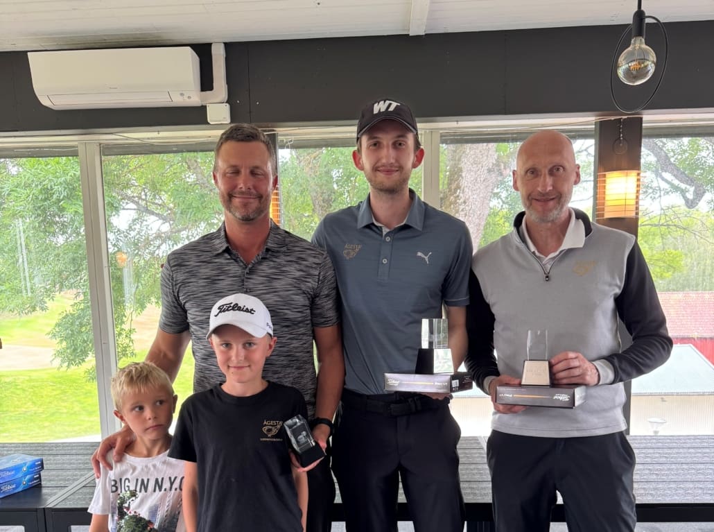 Lag Strömfelt segrade i 2-generationer! - Ågesta Golfklubb
